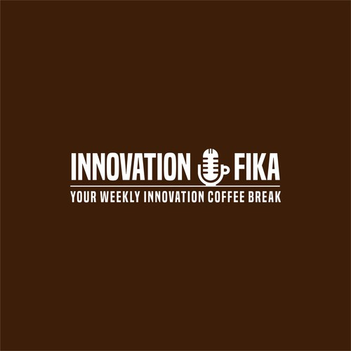 Designs | Innovation Fika - A Live YouTube & LinkedIn show Design Challenge | Logo & social ...
