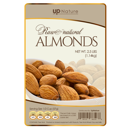 Label For Almonds Product | Product label contest