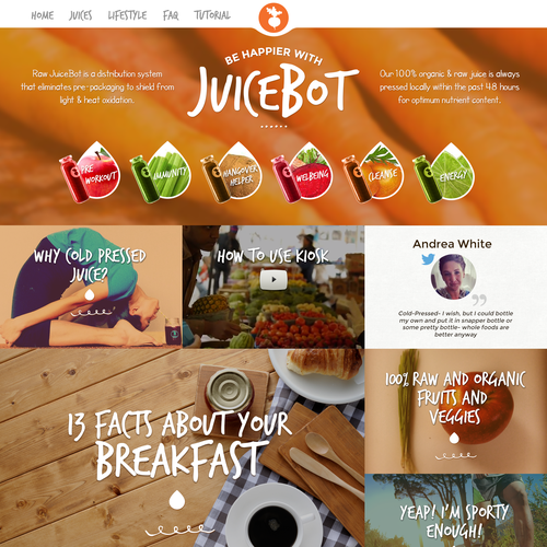 Designs | Touchscreen Interface For Automatic Raw Juice Kiosk | Other ...