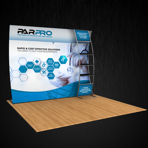 Trade Show Booth Graphic for Medical Show | Signage contest