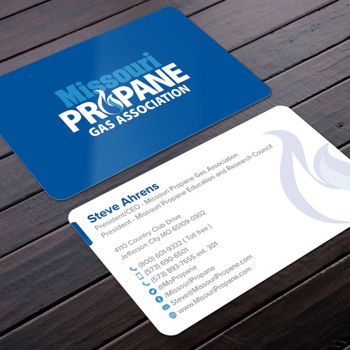 Missouri Propane business card | Business card contest