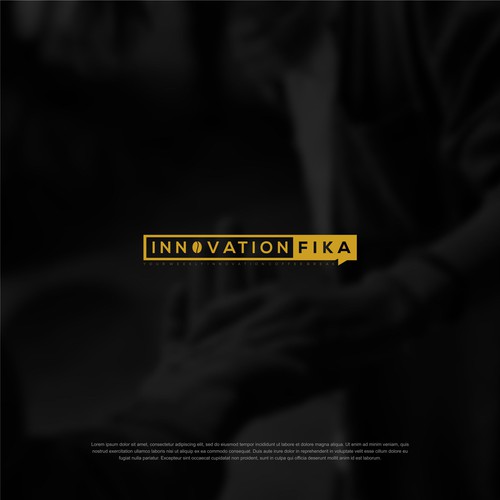 Designs | Innovation Fika - A Live YouTube & LinkedIn show Design Challenge | Logo & social ...