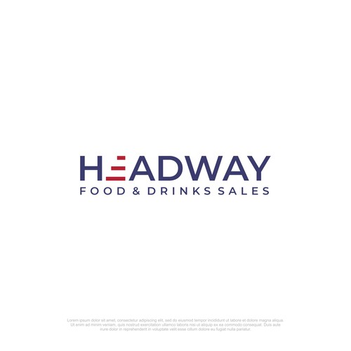 Designs | Headway Food & Drink Sales - My first ever logo!! | Logo ...