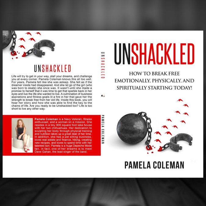 UNSHACKLED - BREAK FREE BOOK | Book cover contest