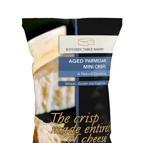 Designs | Create packaging for challenging awesome Parmesan Crisps ...