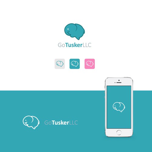 Create a Cute Elephant Mobile App Icon | Icon or button contest