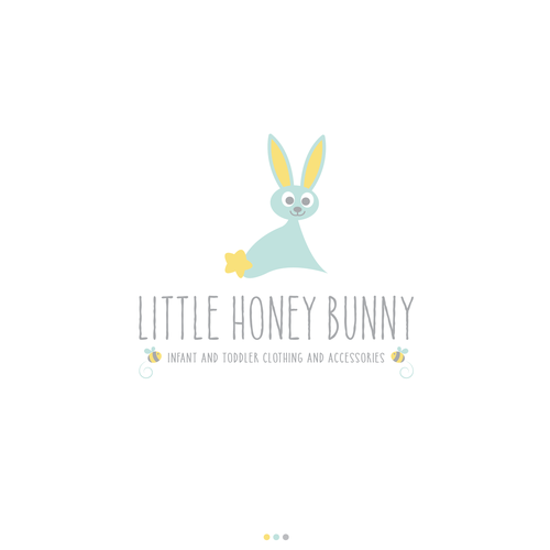 Create a fun logo for baby clothing line little honey bunny | Logo ...