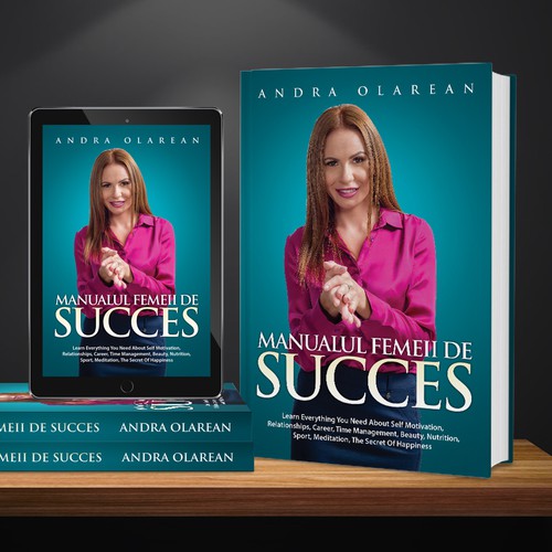 design a cover for a Personal Development book: Successful women's ...