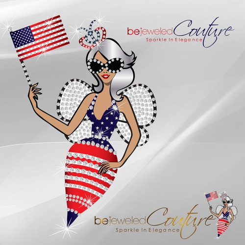 create a capturing, fun and classy bling logo for custom bling product ...