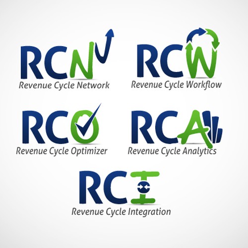 Medical Software Company Logo(s) for RCx Rules | Logo design contest