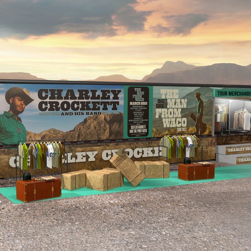 Designs | Charley Crockett Trailer Design | Illustration or graphics ...