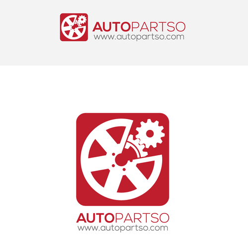 Logo design for an Auto-parts website - "AUTOPARTSO" | Logo design contest