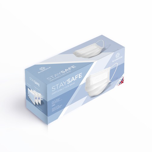 Designs | Design a Box for Medical Face Masks | Product packaging contest