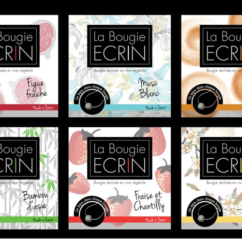 Designs | Label for Scented Soy Candle with a jewel inside. Prize ...