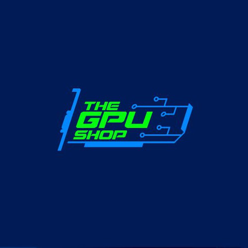 Designs | Create a futuristic logo for "The GPU Shop" | Logo design contest
