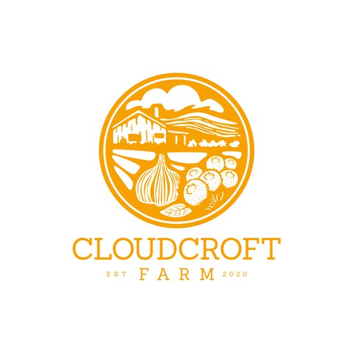 Woodcut Farm Logo