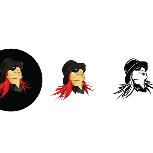 Red Headed Rebel Character Logo | Logo design contest