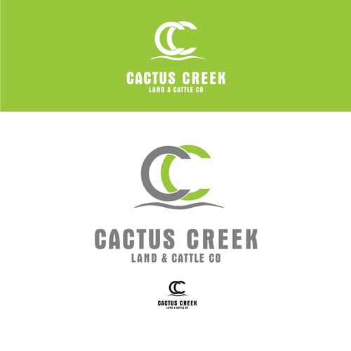 Ranch Real Estate Logo - "Cactus Creek Land & Cattle Co." | Logo design ...