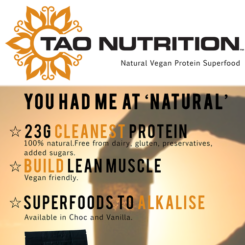 Posters for Natural Protein Powder + Ongoing | Poster contest