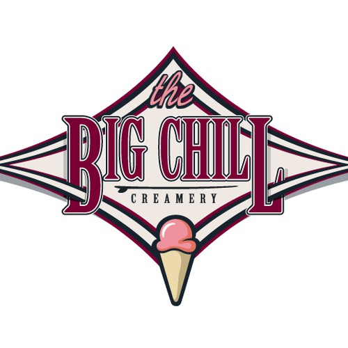 Logo Needed For The Big Chill Creamery Logo Design Contest