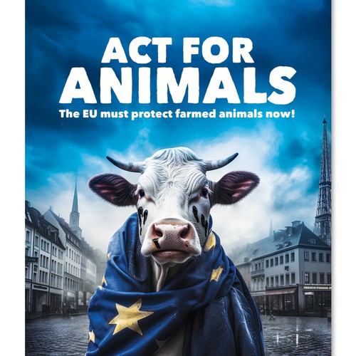 Designs | Poster for a public campaign for farmed animals in the ...