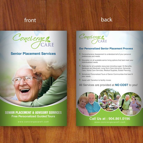 Senior Errand Service Brochure