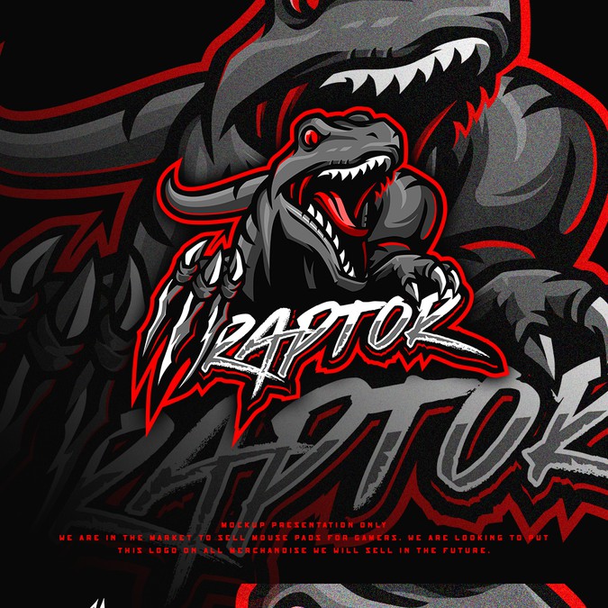 Create a Fierce Raptor for our Gaming Company | Logo design contest