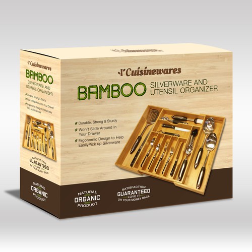 Design a Package on a box for Cuisinewares in the kitchen space ...