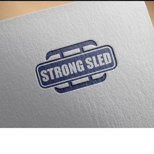 In search of a masculine logo for "Strong Sled" | Logo design contest