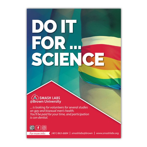 Flyer design for recruiting participants for research study on gay ...