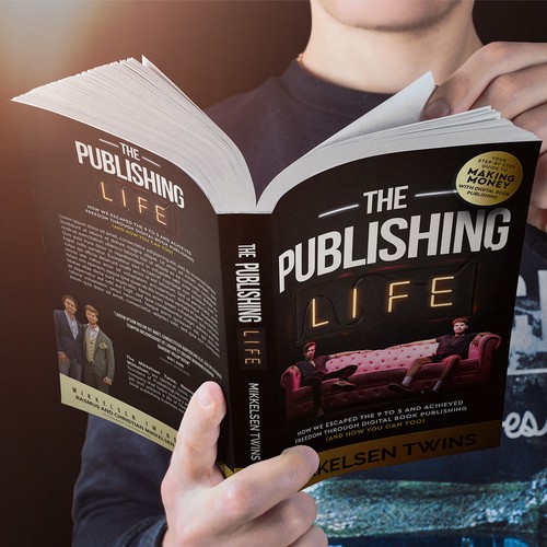 Designs | Publishing Life book cover | Book cover contest