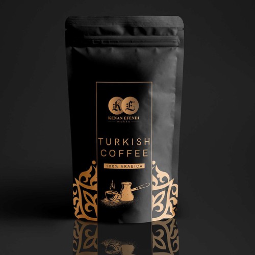 Designs | eye-catching retail packaging design for Turkish coffee ...