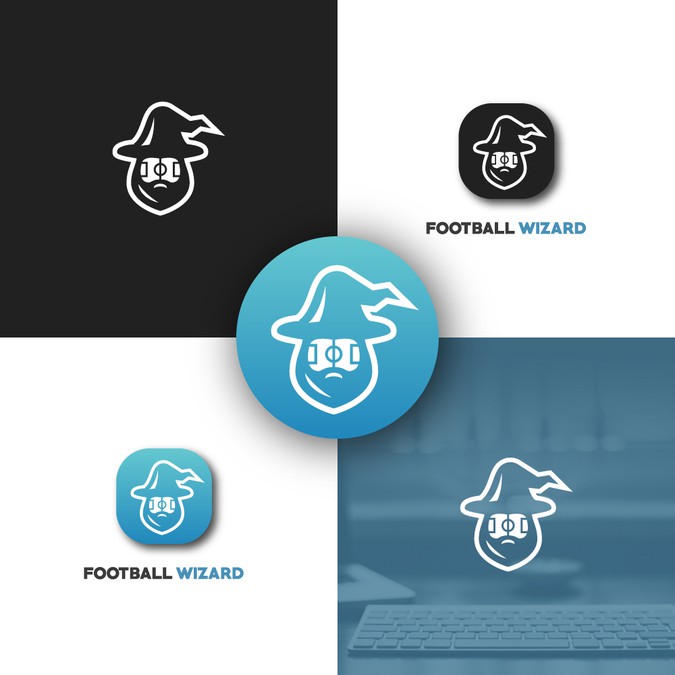 Design a logo for a mobile App Soccer Game called "Football Wizard ...