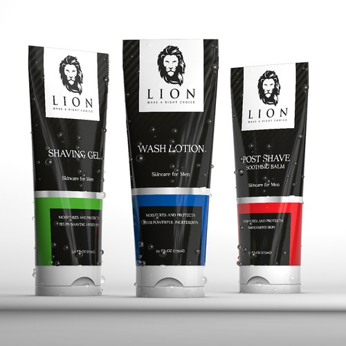 Men Grooming Product Tube Design | Product packaging contest