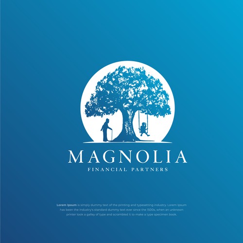 Designs | Magnolia Financial Partners logo that appeals to families ...