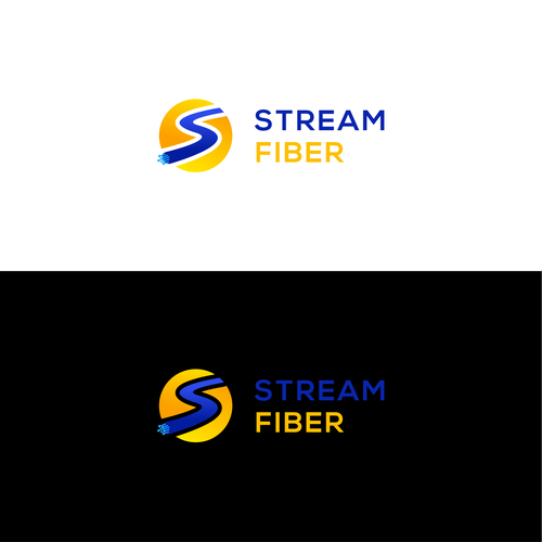 Designs | Stream Fiber Logo | Logo design contest