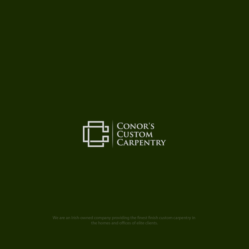 Create Logo for Conor's Custom Carpentry (Extremely High-End Fine ...