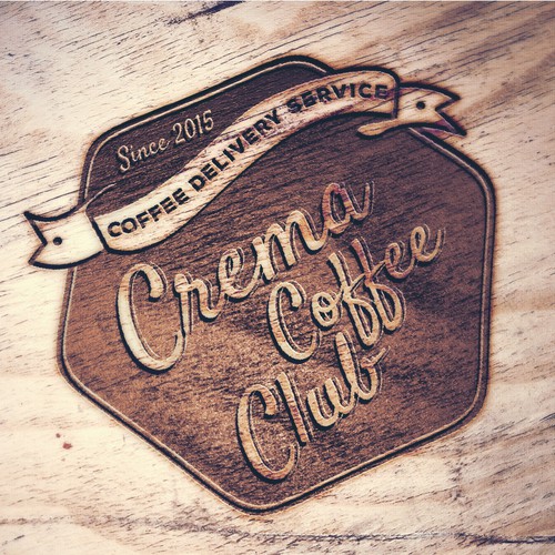 Create a Rustic Logo for a Subscription-based Coffee Delivery Service ...