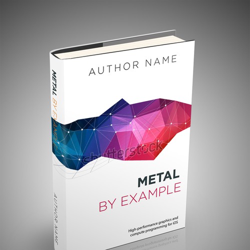 Simple, engaging, geometric cover for book on 3D computer graphics ...