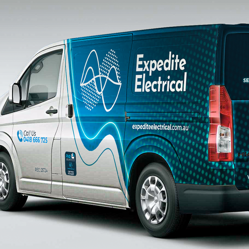 Designs | Electrician Toyota Hiace 2019 Van Wrap Design | Car, truck or ...