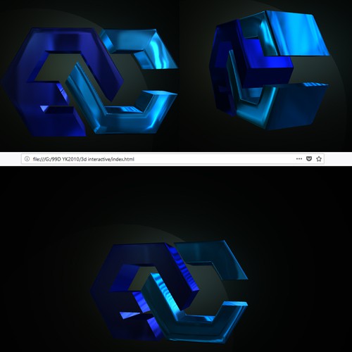 3D Interactive (WebGL) graphic for our homepage | 3D contest