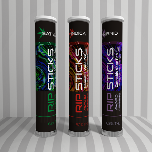Designs | design a label for Rip Sticks Cannabis Vape Pen | Product ...