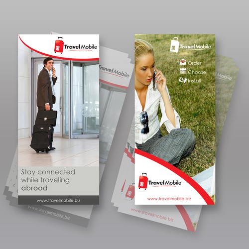 International SIM Card Product Jacket | Brochure contest