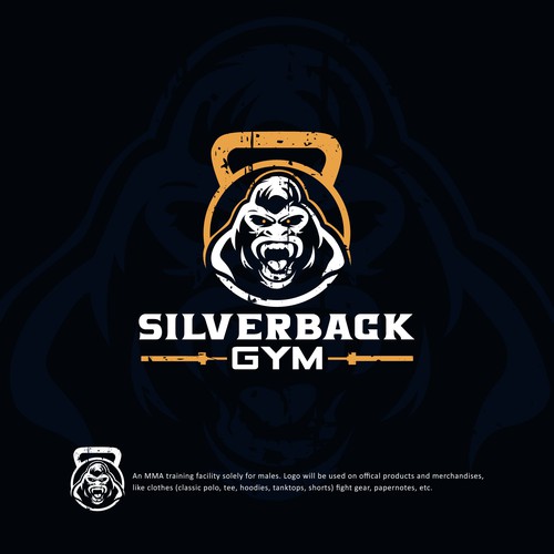 Designs | Male MMA gym named "Silverback". | Logo design contest