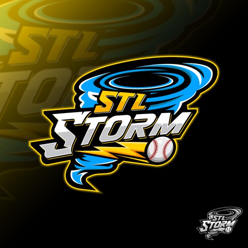 Designs | Youth Baseball Logo - STL Storm | Logo design contest