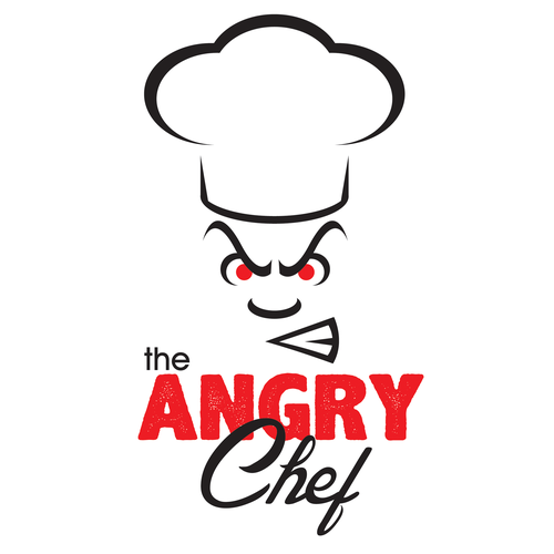The Angry Chef logo design | concurso Logotipos