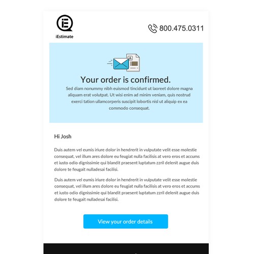Get paid fast to create an email template - logo and colors provided ...