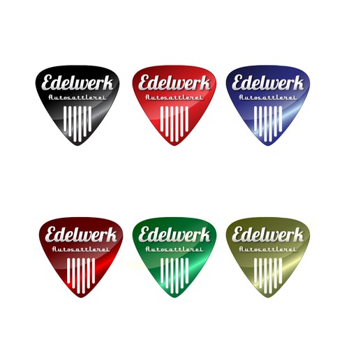 Create a remarkable a logo for Edelwerk, interior car upholstery ...