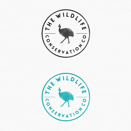 Create a unique vintage logo for a Wildlife Conservation organisation ...