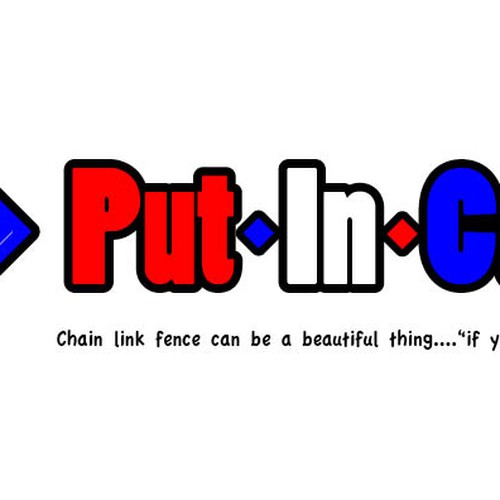 Designs | logo for Put-In-Cups * Chain Link Fence Art | Logo design contest